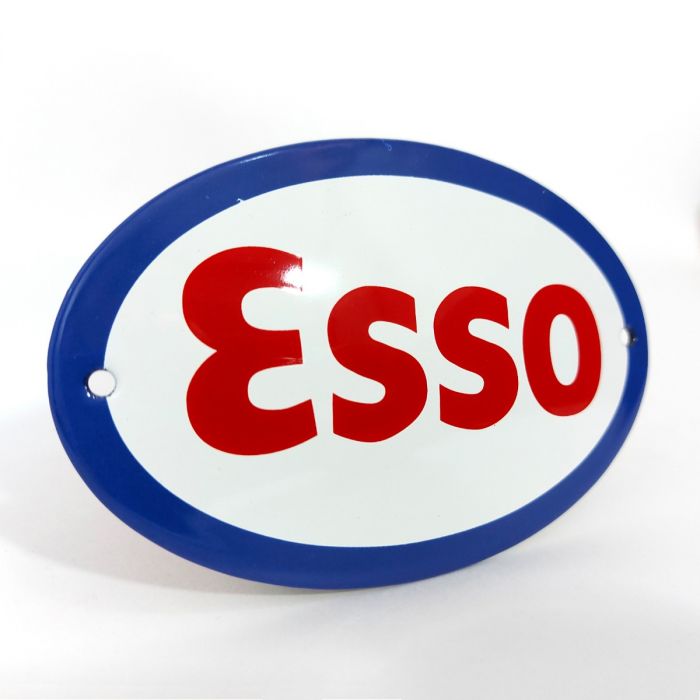 Esso - emaljskyltar